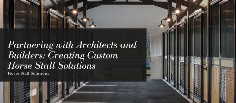 Partnering with Architects and Builders: Creating Custom Horse Stall S ...