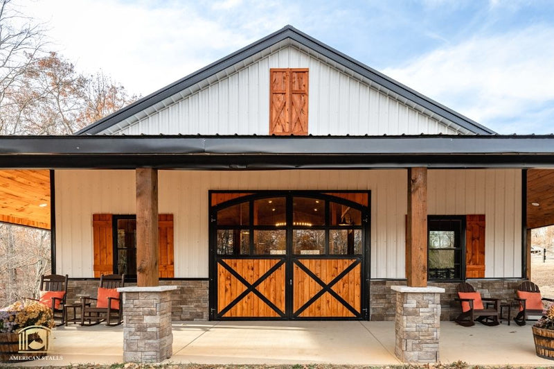 Horse Barn Entry Doors | Made to Order | American Stalls