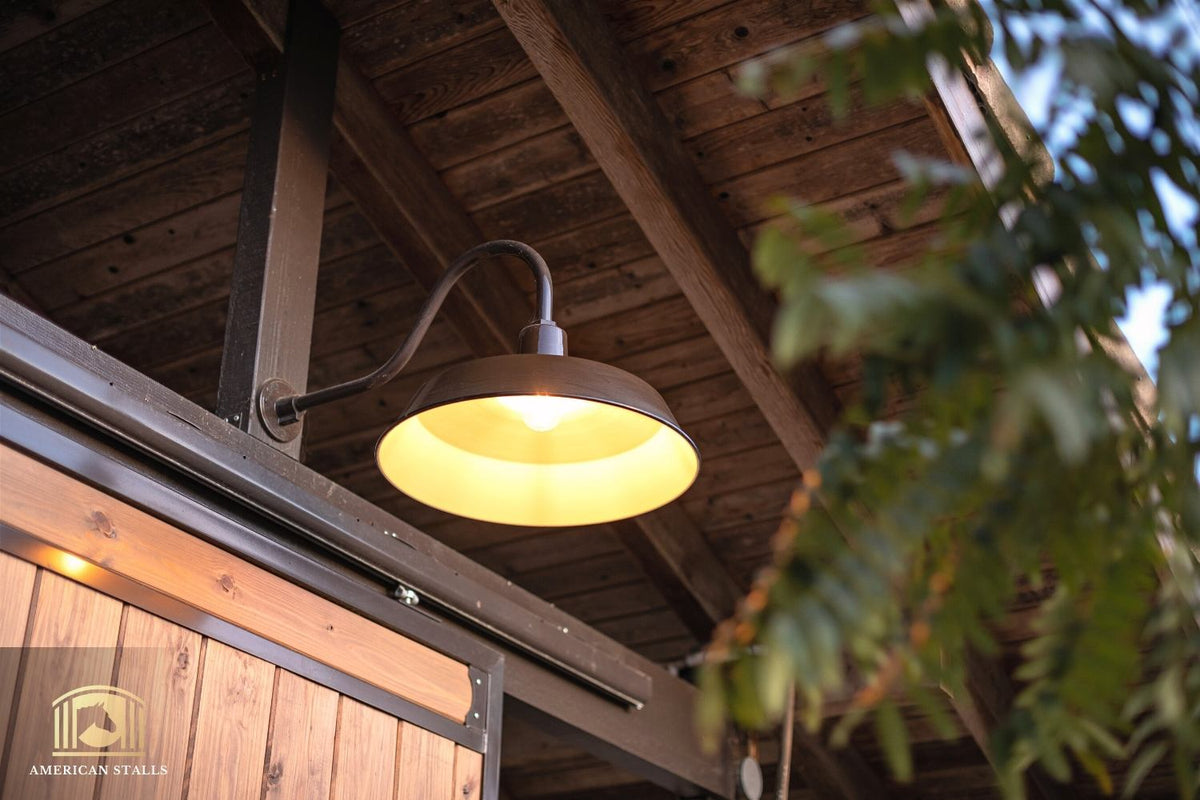 Horse Barn Lights | Barn Lighting Interior | American Stalls