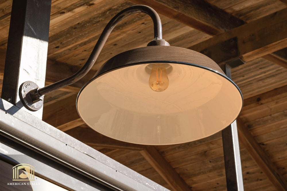 Horse Barn Lights | Barn Lighting Interior | American Stalls