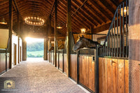 Horse Barn Lights | Barn Lighting Interior | American Stalls
