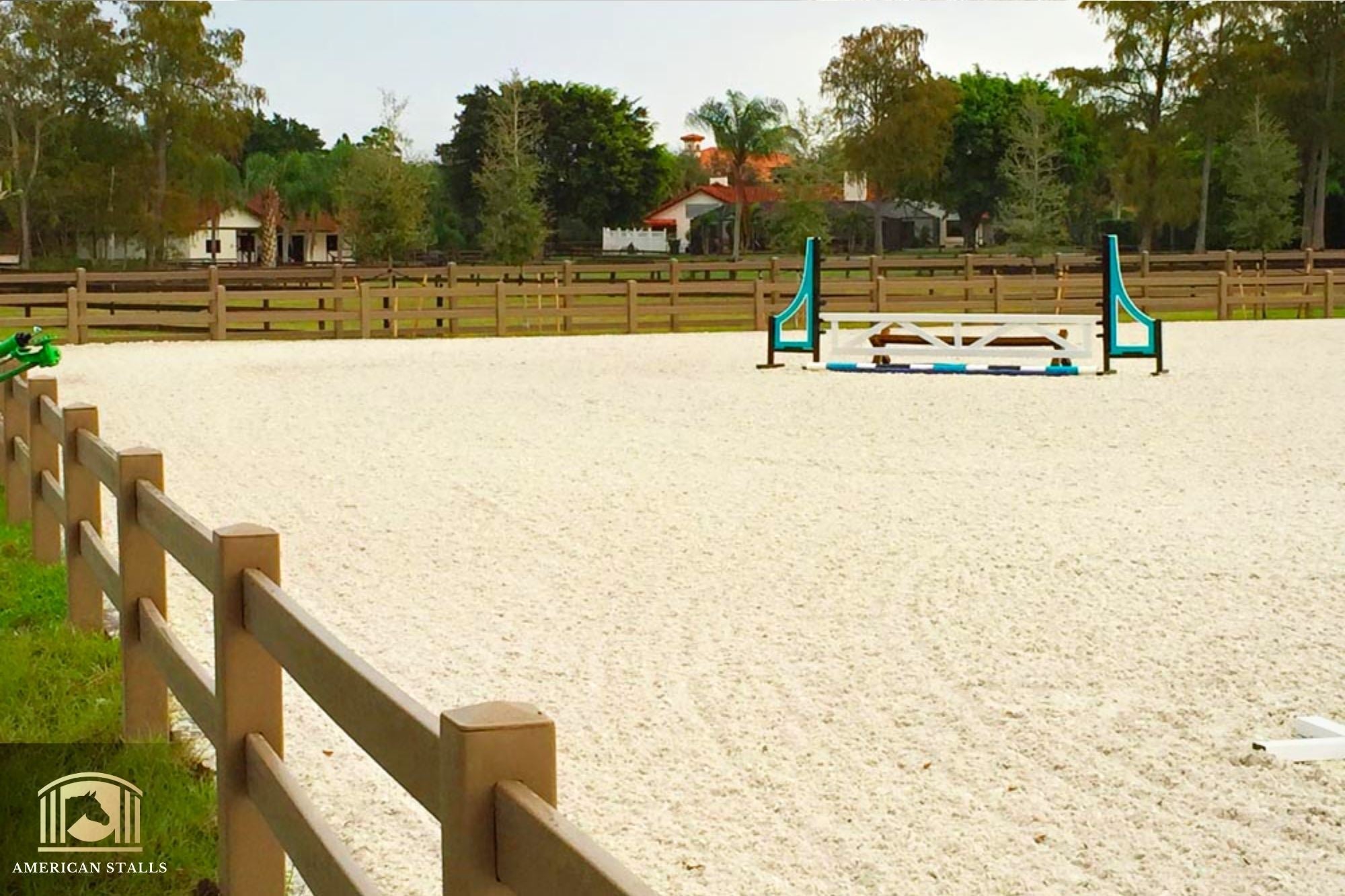 HDPE Horse Fencing | Plastic Horse Fencing | American Stalls