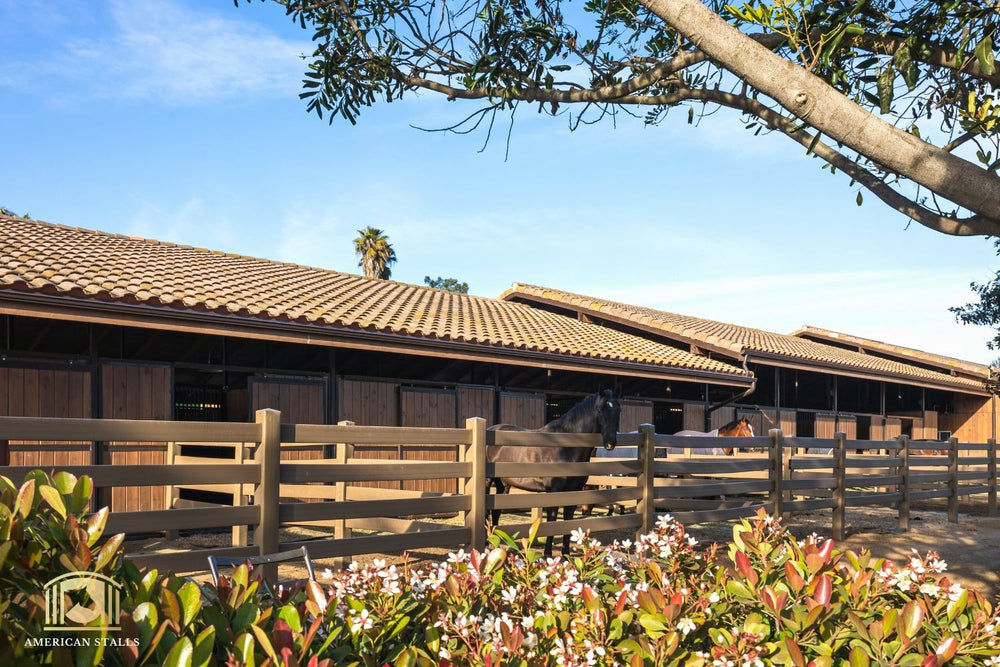 HDPE Horse Fencing | Plastic Horse Fencing | American Stalls