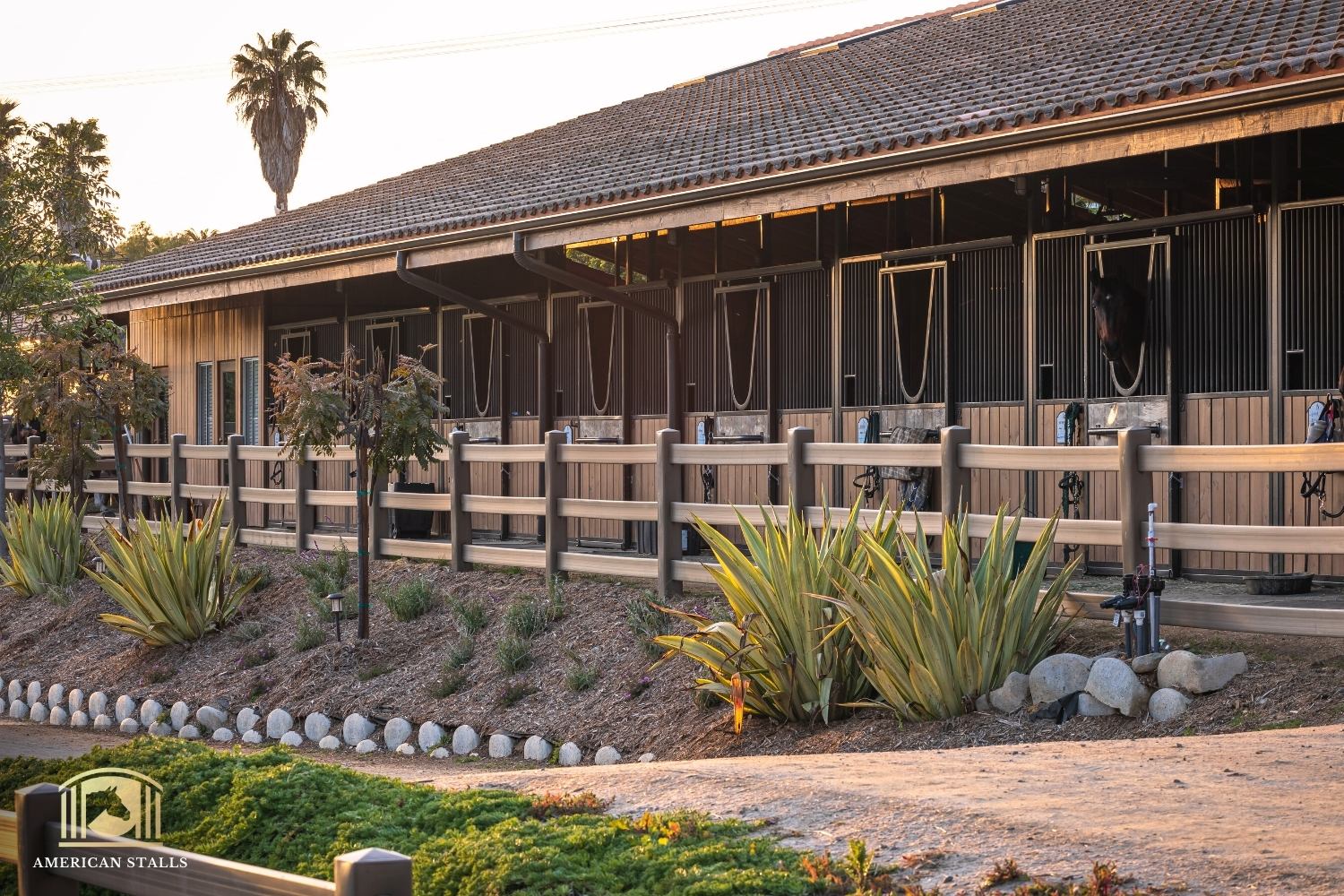 HDPE Horse Fencing | Plastic Horse Fencing | American Stalls